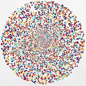 Prime Number Spiral, Abstract Math Art, Mathematics Print, Maths Poster ...