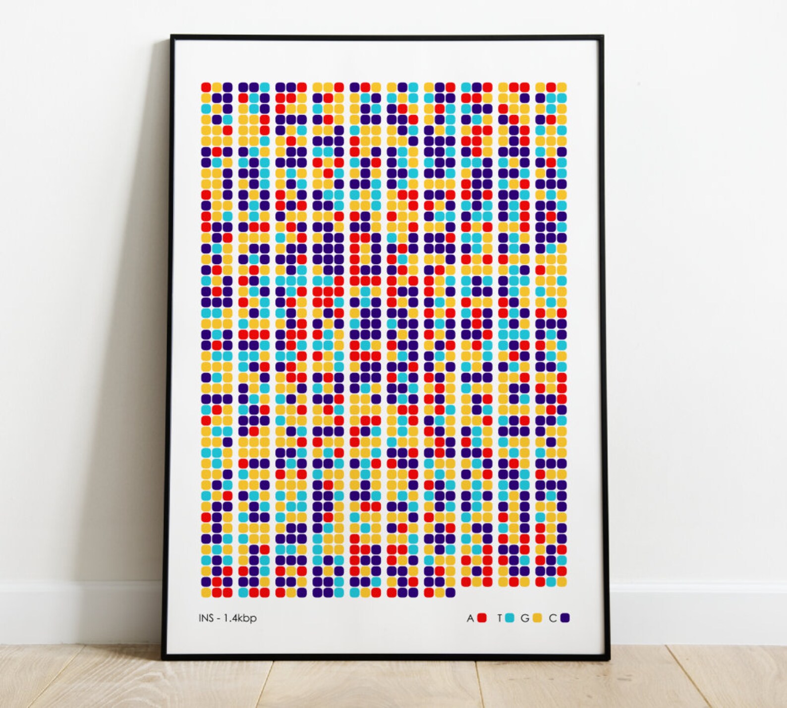 Insulin INS Gene Sequence Print Diabetes DNA Poster Scientist Gift ...