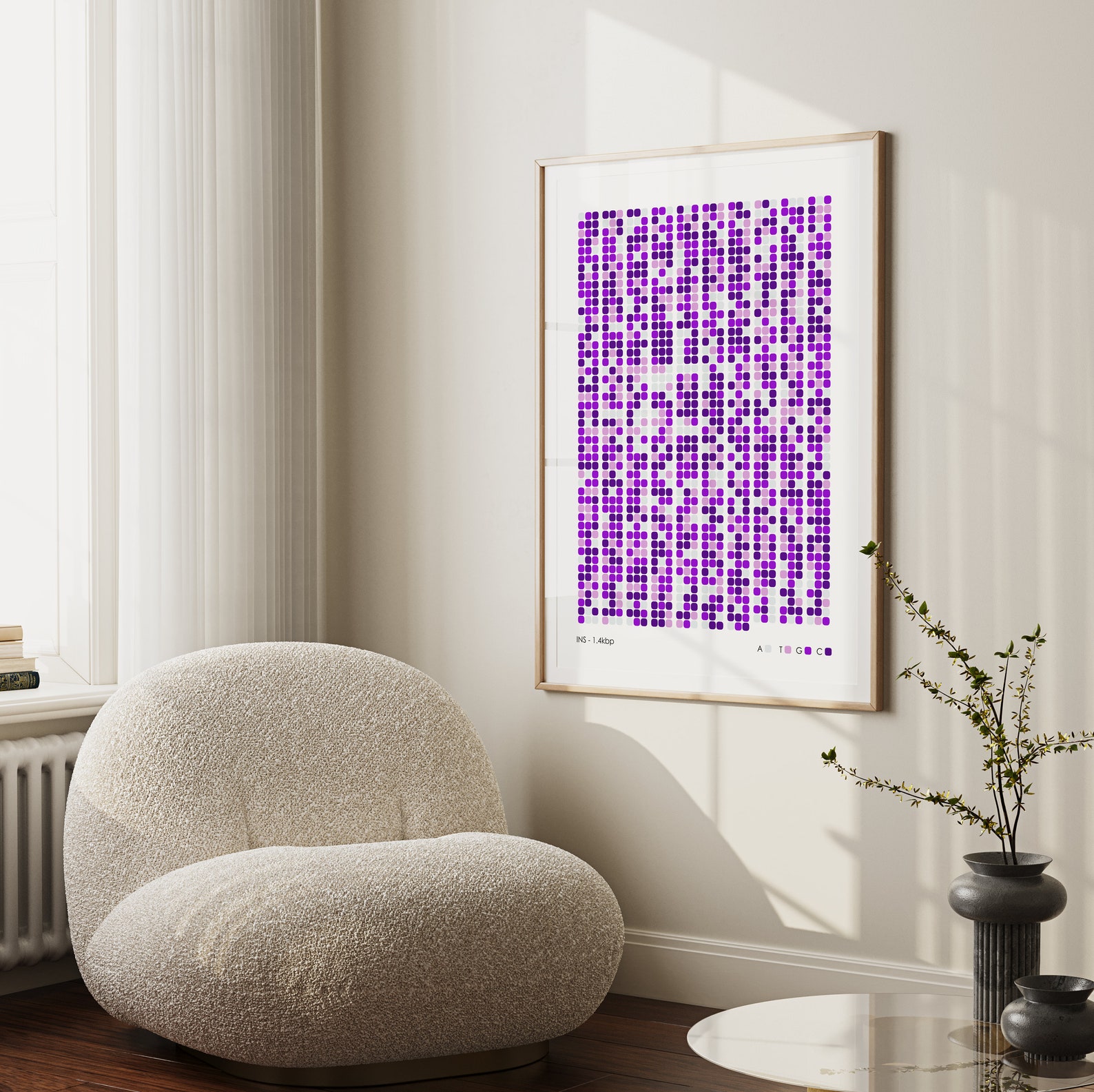 Insulin INS Gene Sequence Print Diabetes DNA Poster Scientist Gift ...