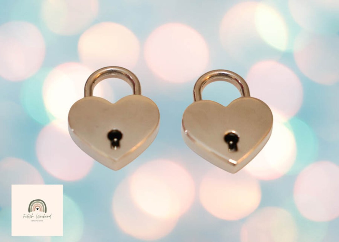 Two Cute Bondage Padlocks and Keys - Etsy