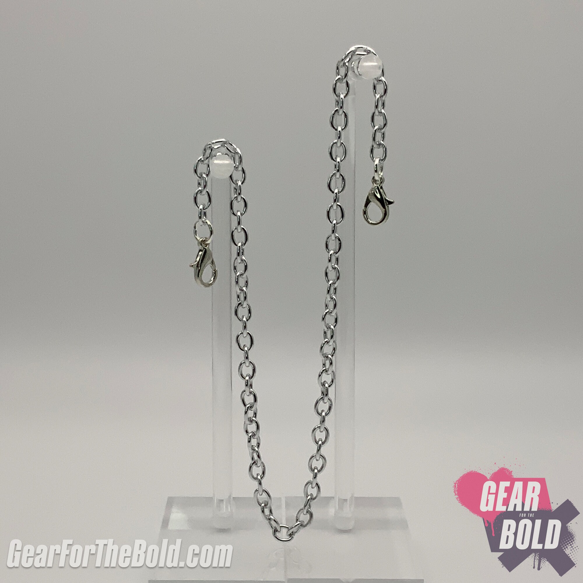 Chain Extender Add-on Nickel-free Silver Plated Non Piercing Nipple ...