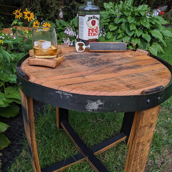 Wine Barrel Table - Etsy