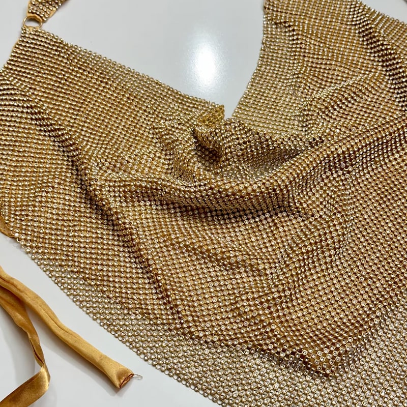 Crystal Chain Top - Etsy