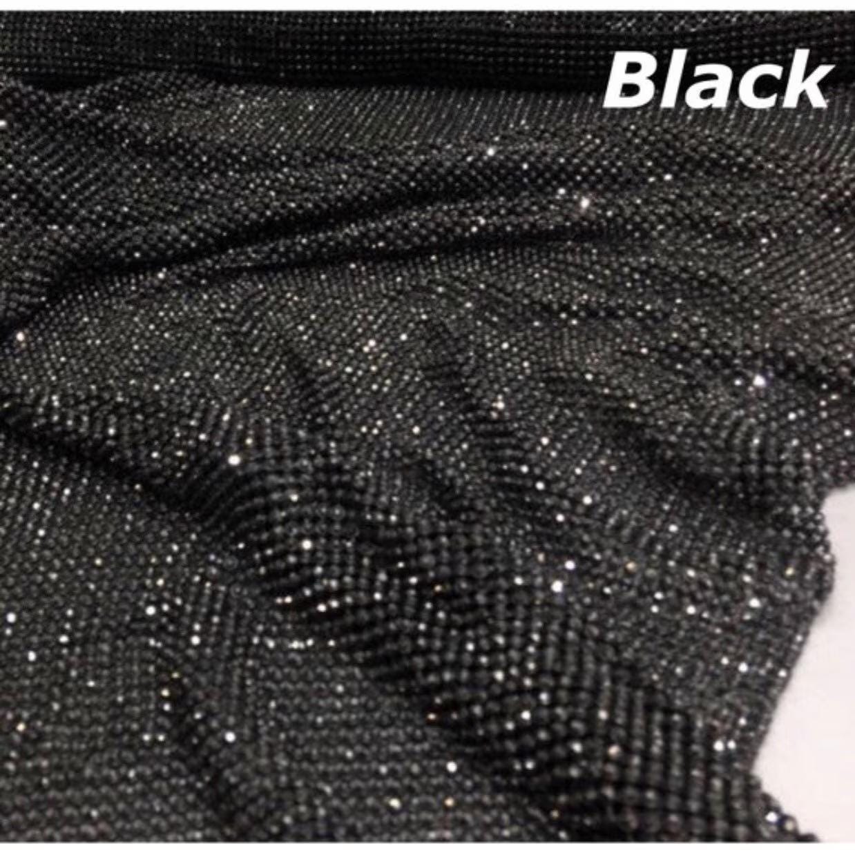 DIY Rhinestone, JUST Rhinestone Sheet, Crystal Fabric, Rhinestone Panel ...