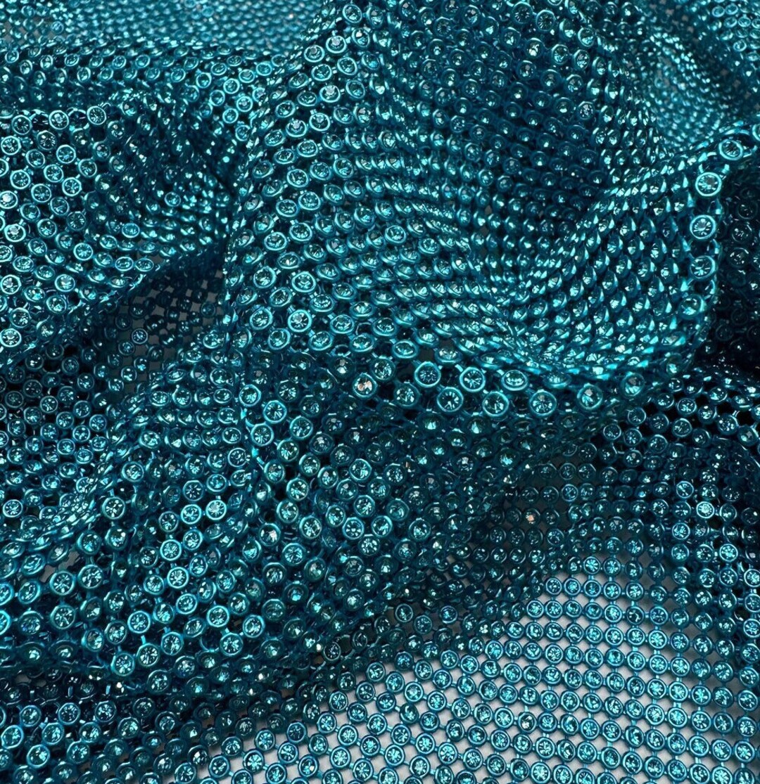 Aquamarine Rhinestone Sheet | Blue Aquamarine Crystal | Blue Aquamarine ...