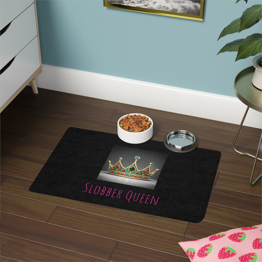 Slobber Queen Dog Mat - Etsy