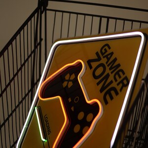 Neon Sign for Gamers - Etsy