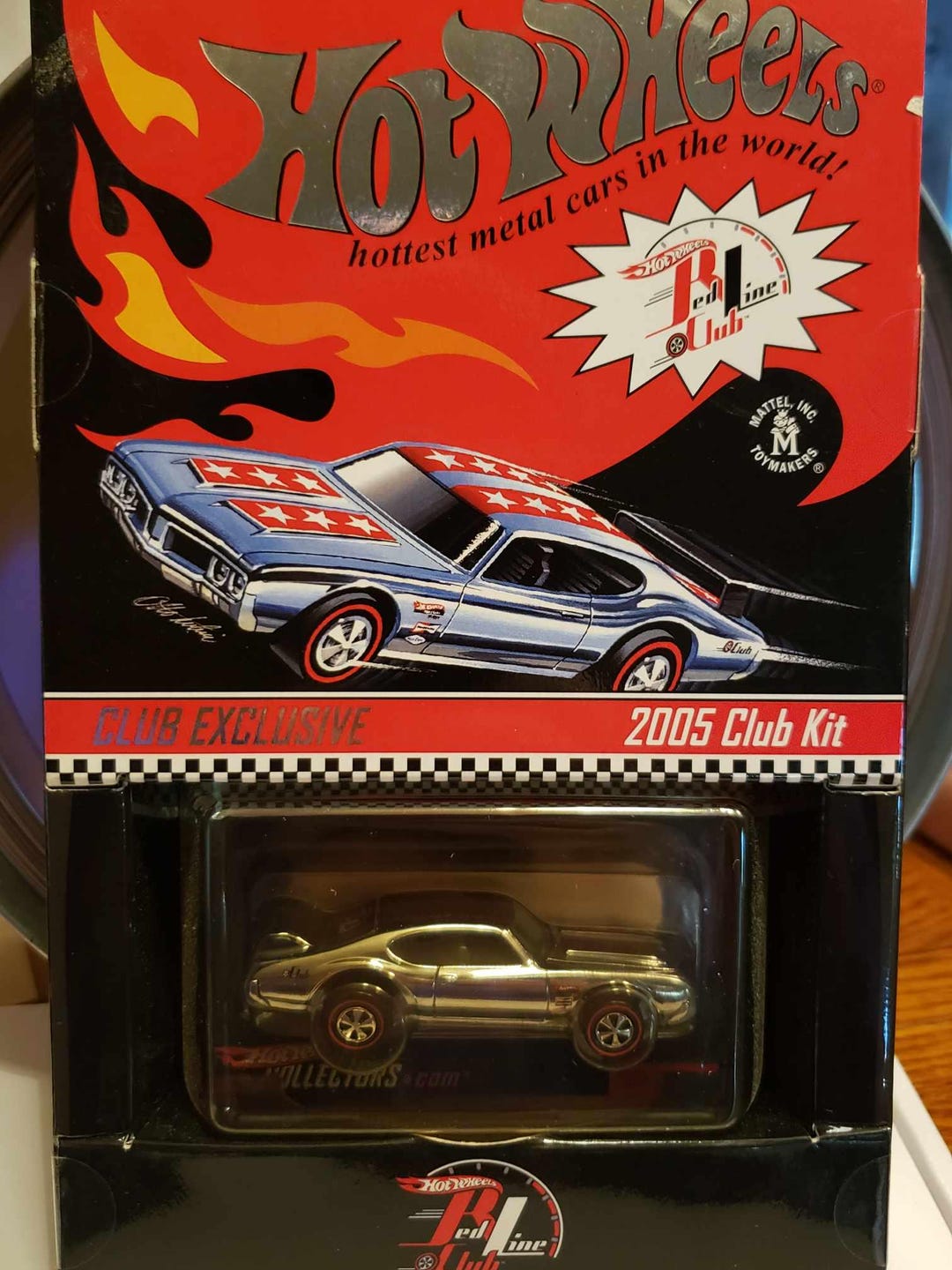 Hotwheels Redline RLC 2005 Club Kit Club Exclusive 70s Olds 442 RED ...