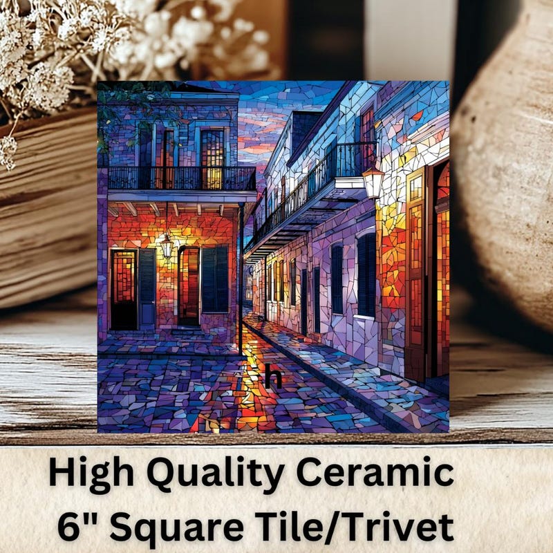 New Orleans Handmade Tile - Etsy
