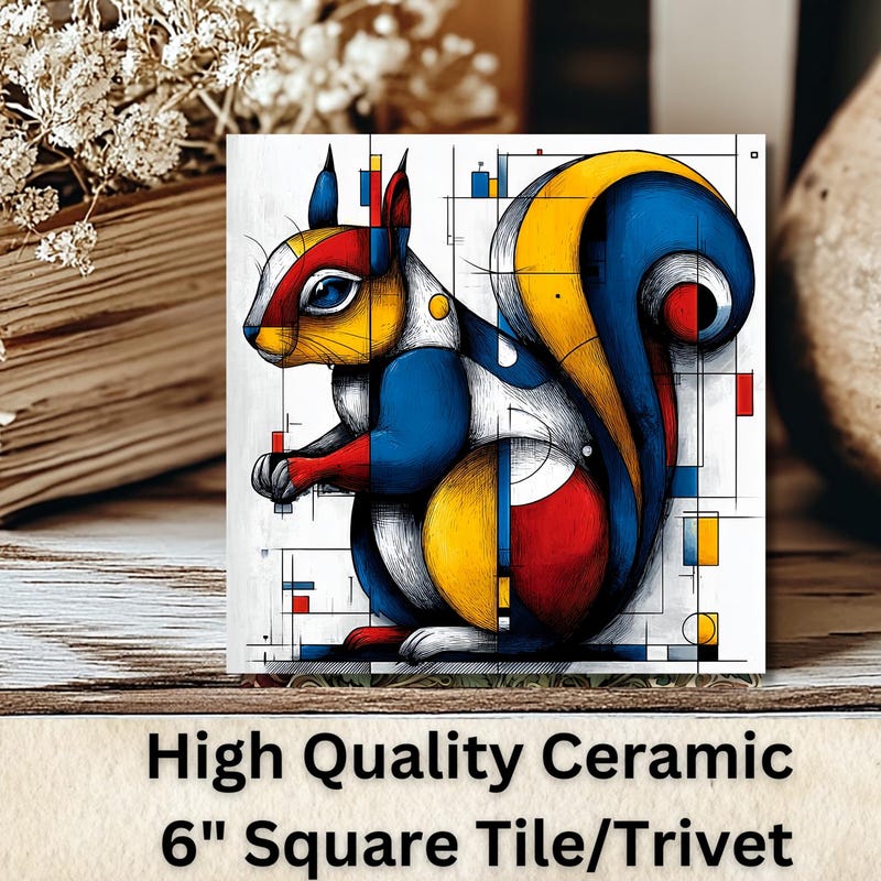 Modernist Abstract Tiles - Etsy