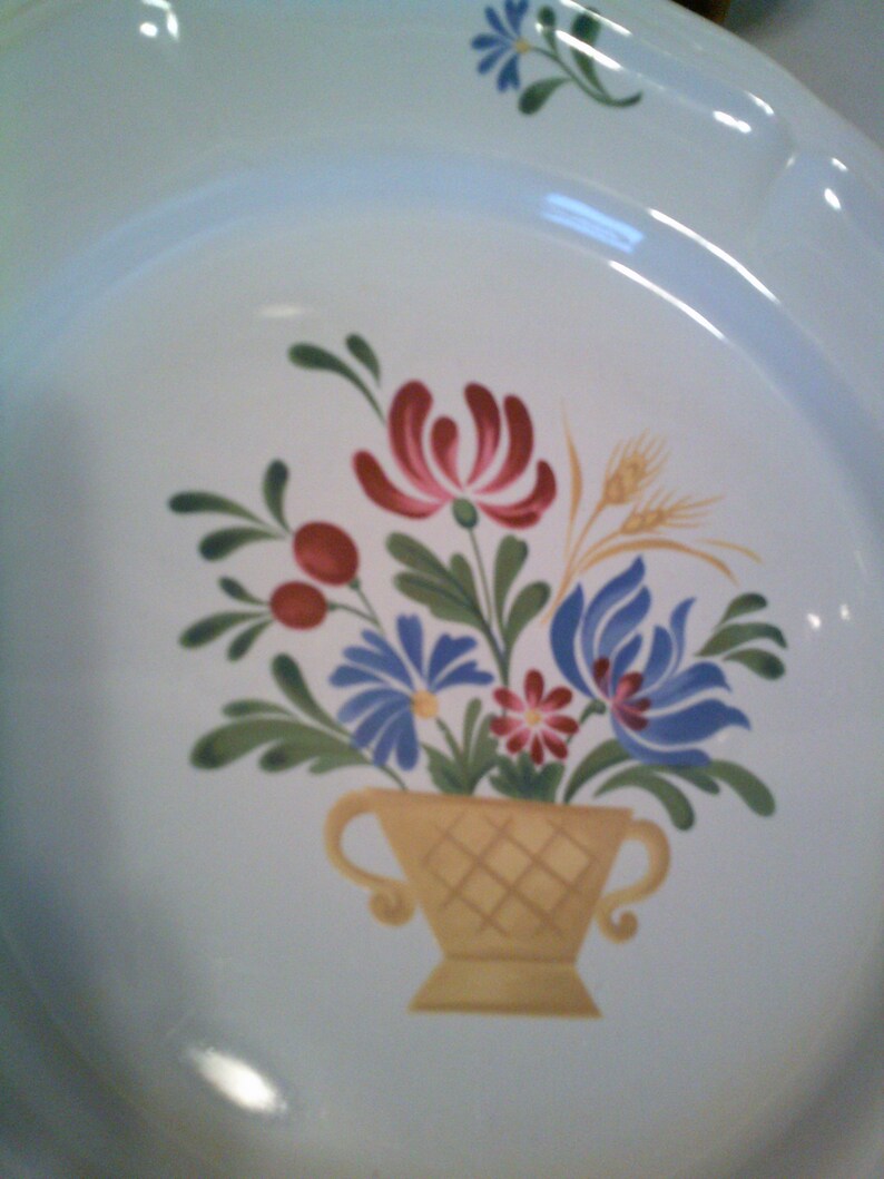 SET OF 4 French Country Kitchen Dinner Plates DISCONTINUED - Etsy