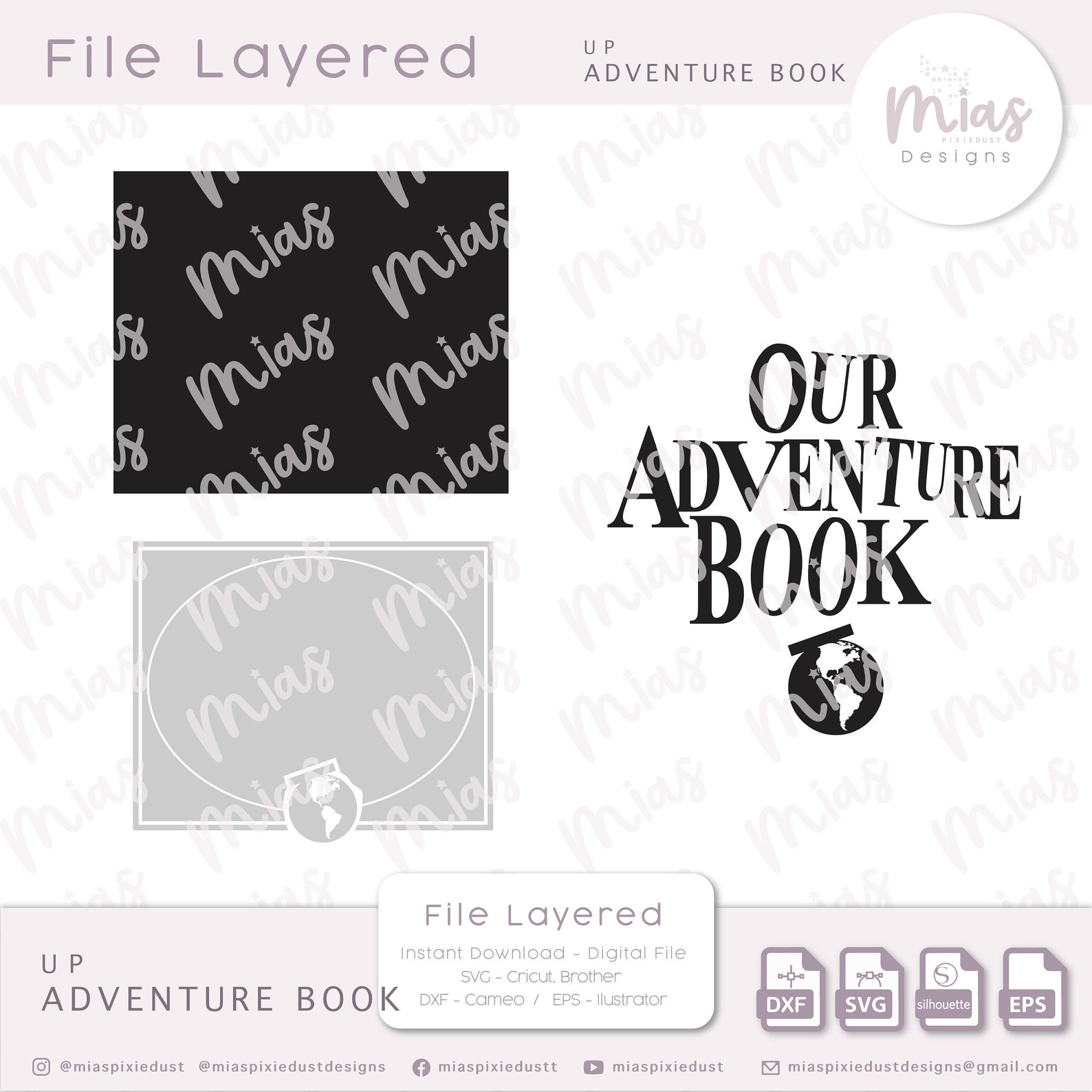 Our Adventure Book SVG up the Movie Photo Album Svg File up the Movie ...
