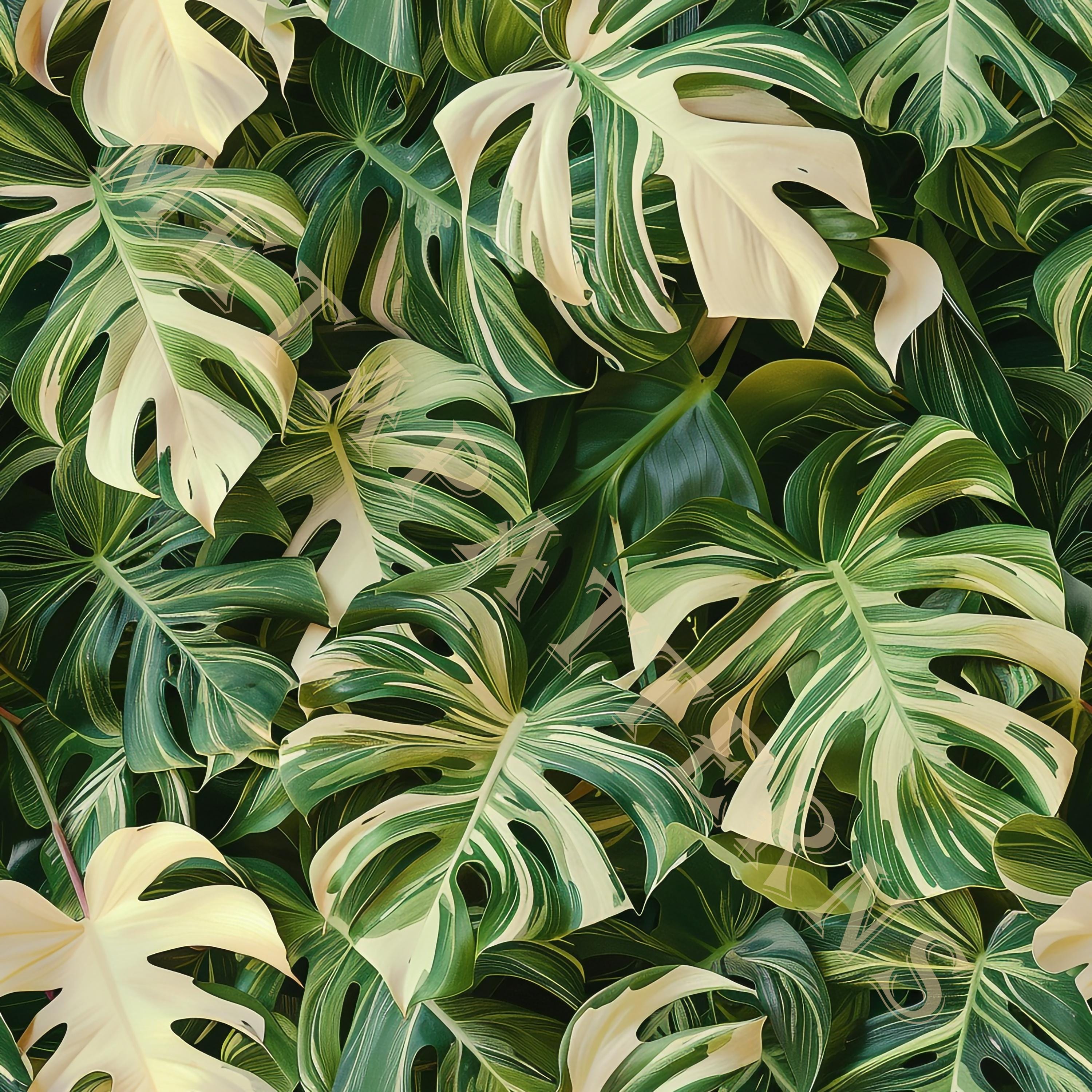 PLANTS Set#1 BUNDLE Digital Paper - 6 Designs - 3600 X 3600 Pixels (37. ...