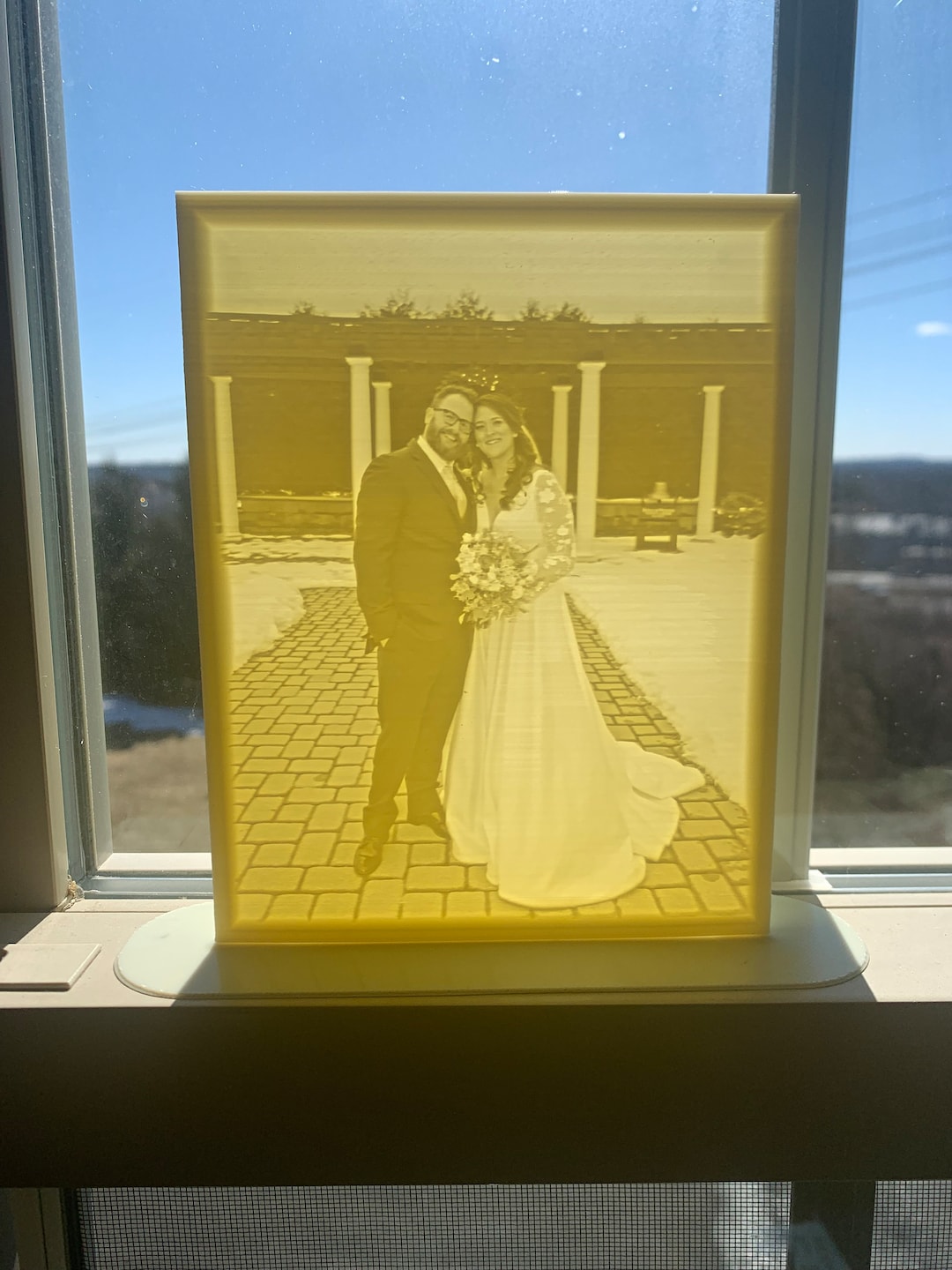 Personalized Lithophane 3d Printed And Custom To Order Etsy