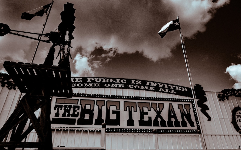 The Big Texan - Etsy
