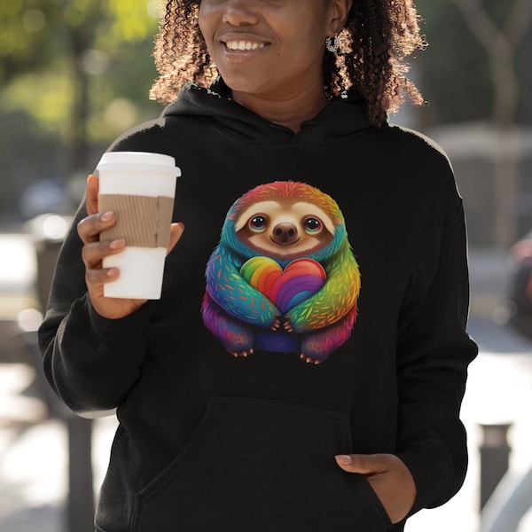Sloth Hoodie - Etsy
