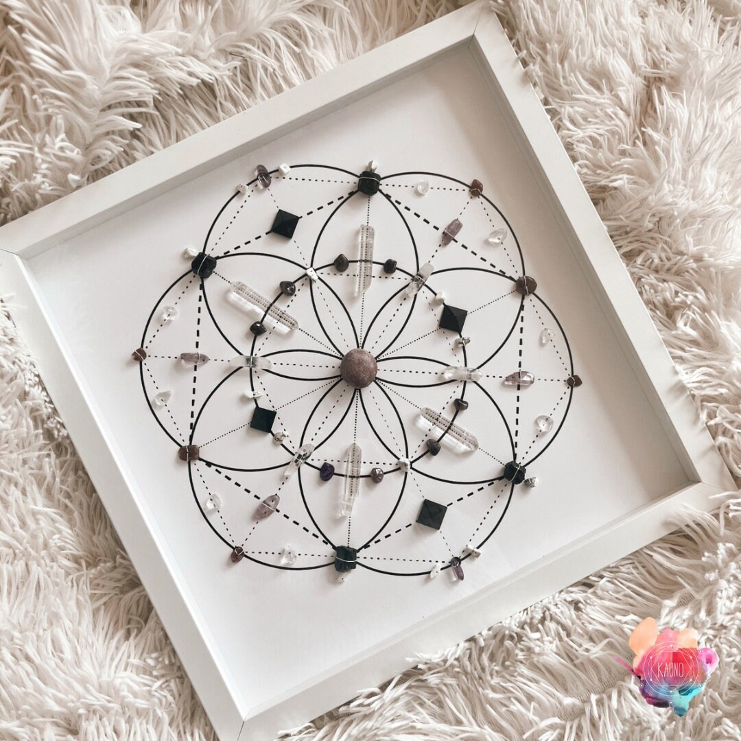 Spiritual Connection Crystal Grid - Etsy