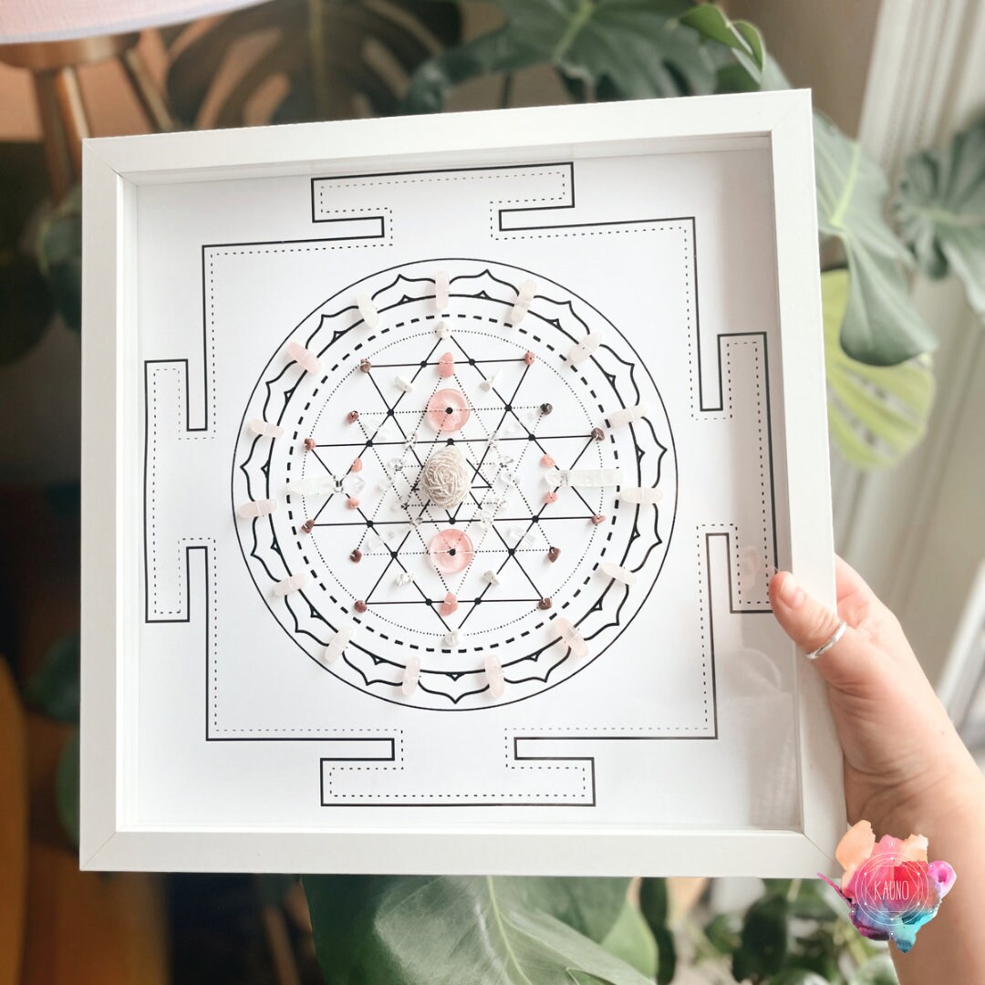 Endless Love Crystal Grid - Etsy
