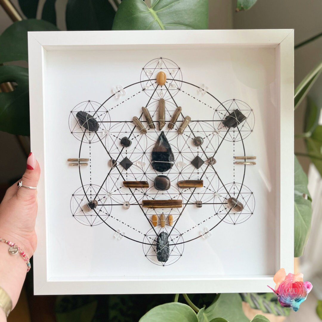 Power & Strength Crystal Grid - Etsy