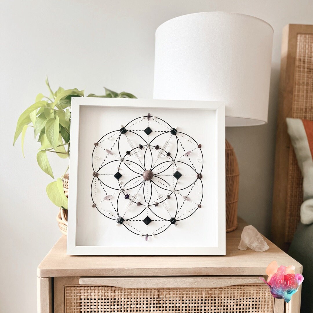 Spiritual Connection Crystal Grid - Etsy