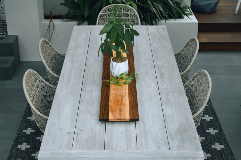 Wooden Handmade Table Runner - Etsy
