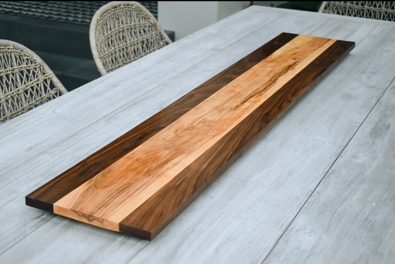 Wooden Handmade Table Runner - Etsy