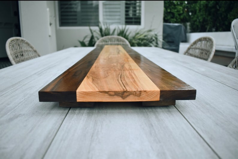 Wooden Handmade Table Runner - Etsy