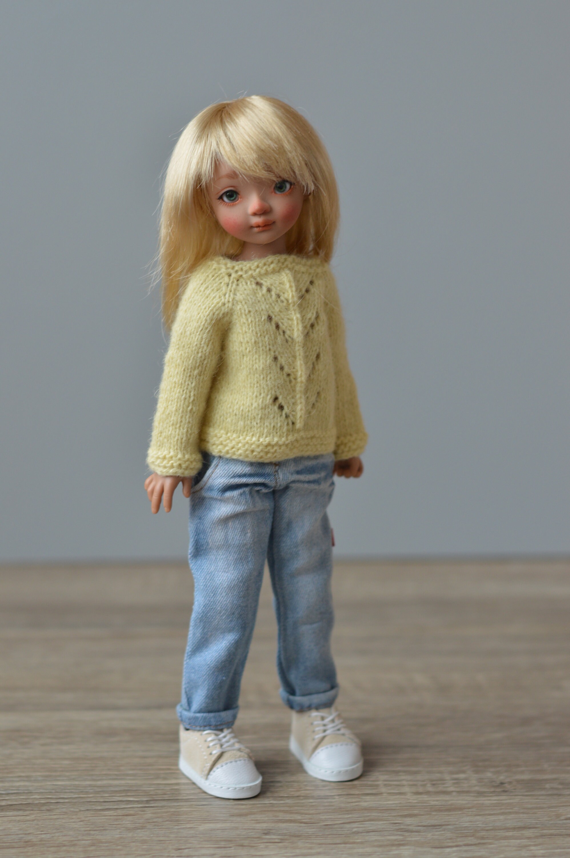 Sweater for Irrealdoll Nora, Tali, Wool Jumper, Knitted Doll Clothes ...