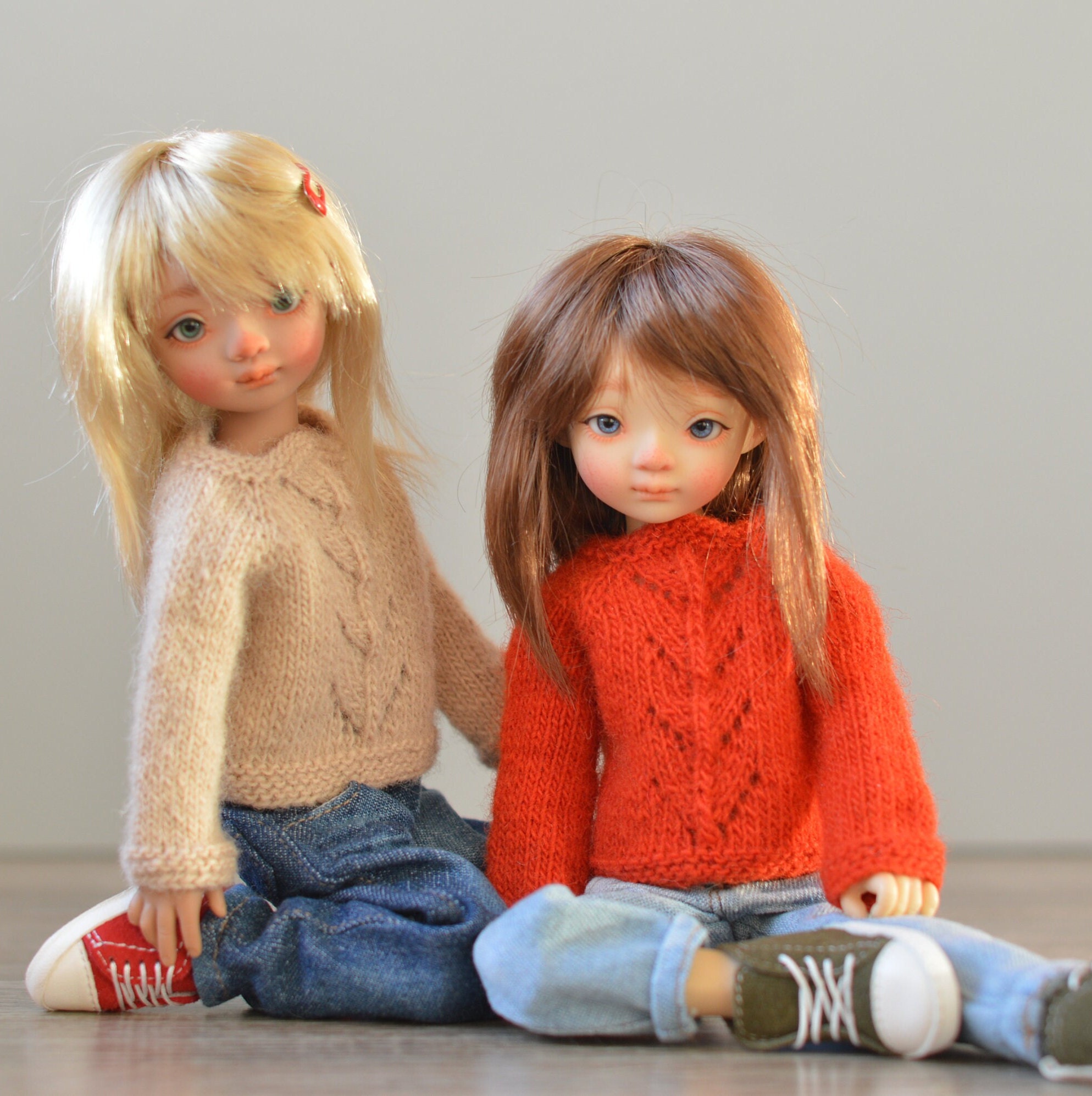 Sweater for Irrealdoll Nora, Tali, Wool Jumper, Knitted Doll Clothes ...