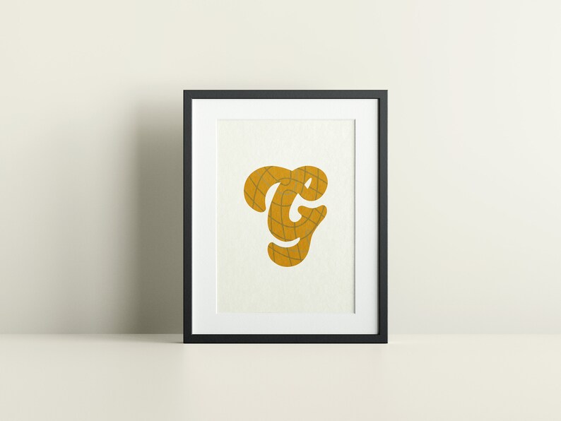 FULL ALPHABET (digital Prints), Full Set 26 Letters Wall Art for ...