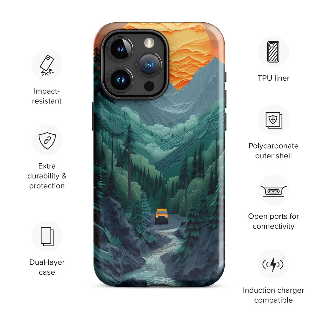 Overlanding and Offroading Cell Phone Case - Tough Case for Iphone® - Etsy