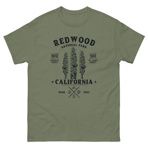 Vintage Redwood National Park Tshirt - Etsy
