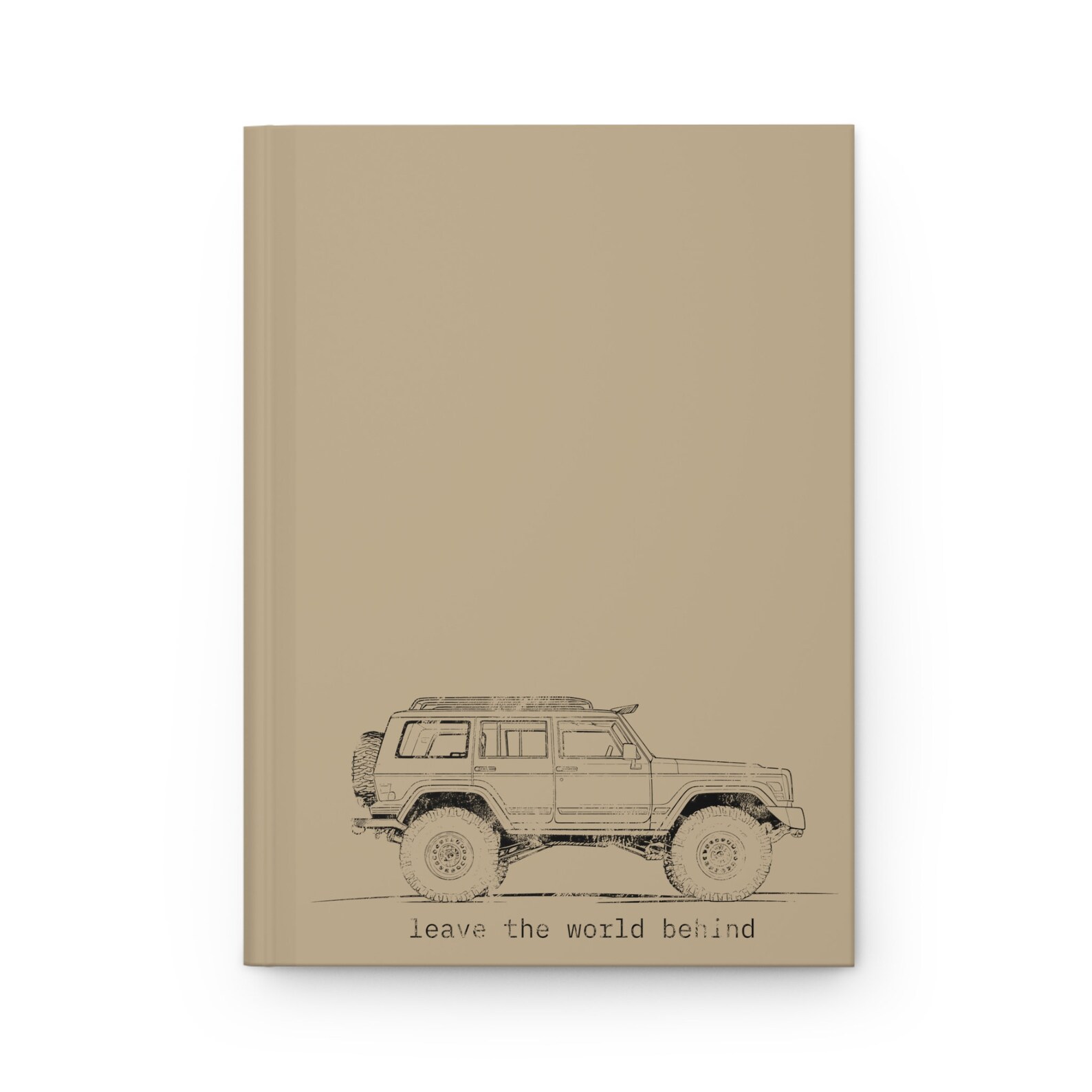Hardcover Road Overland Trip Journal | Explorers Only | Leave the World ...