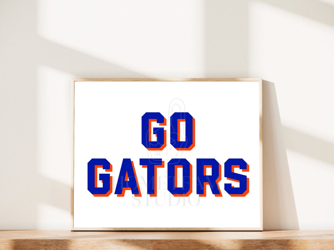 Go Gators University of Florida Wall Art Digital Download - Etsy