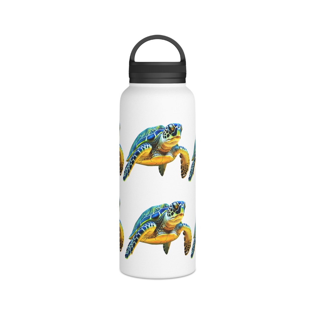 Sea Turtle, Drinking Bottle , Hydration Stainless Steel Water Bottle ...