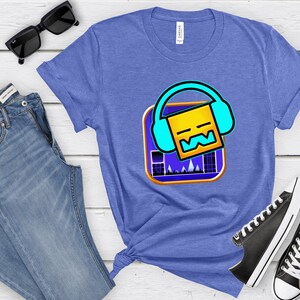 Geometry Dash Tshirt, Kids Geometry Dash Shirt, Birthday Boy Geometry ...