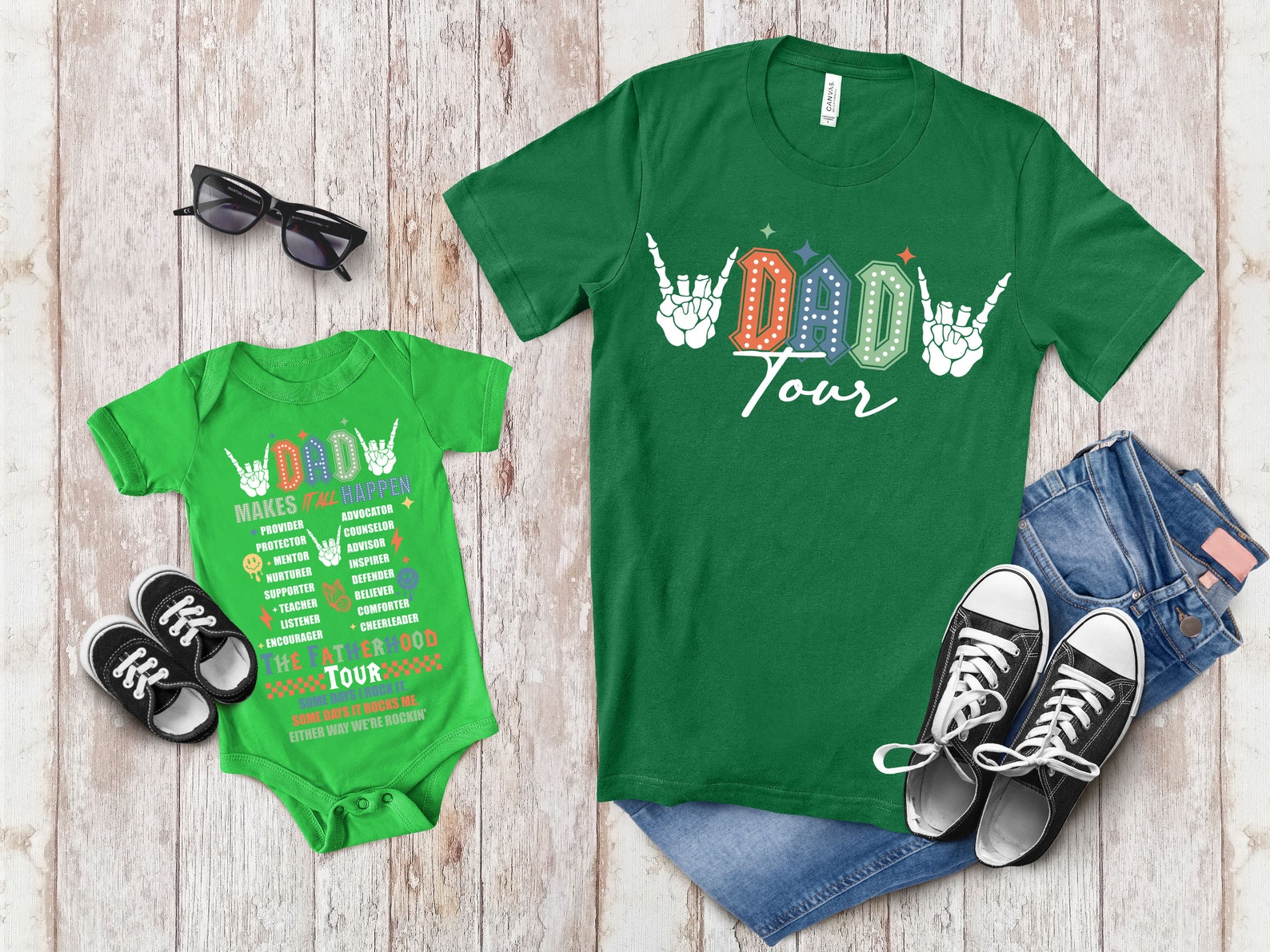 Dad Tour Tshirt, Fathers Day Rock Tshirt, Rock Band Dad Shirt, World ...