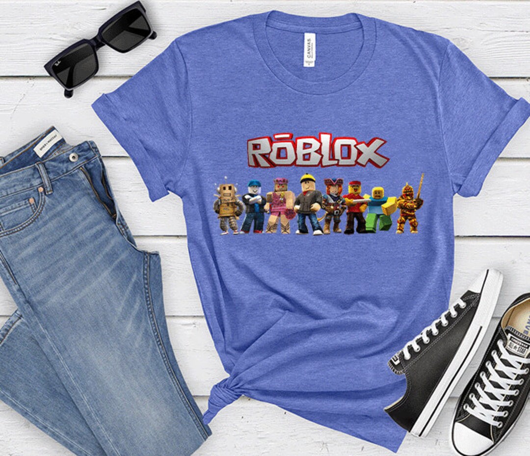 Roblox Shirt, Roblox Boy Tshirt, Roblox Kids Tee, Roblox Birthday Gift ...