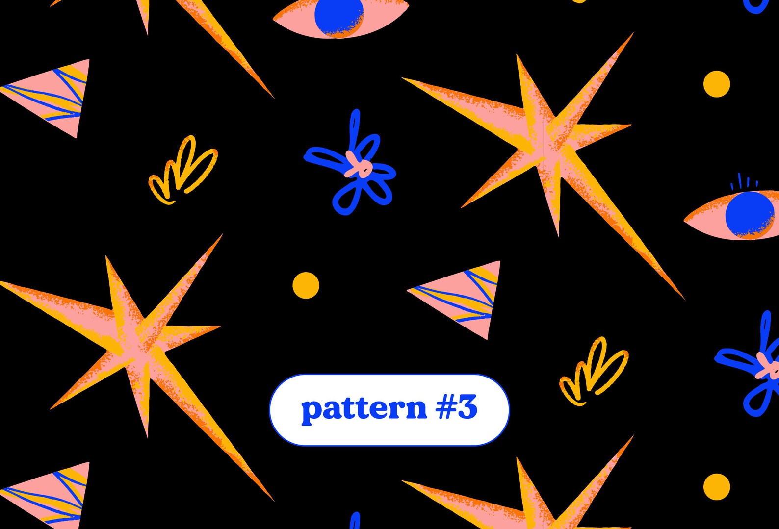 40 Vector Shapes and Patterns Wacky & Whimsical Asset Pack Digital ...