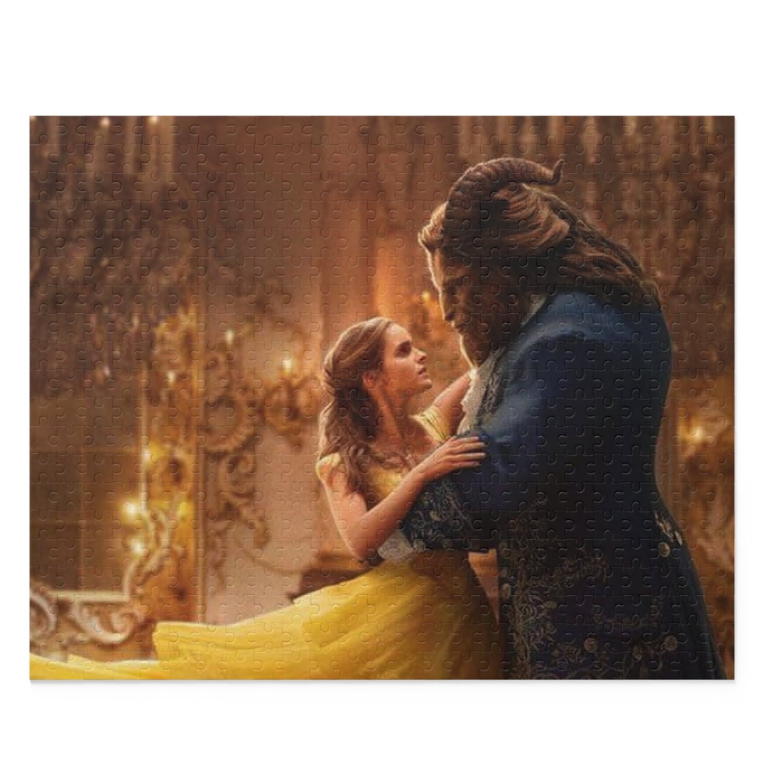 Beauty and the Beast Puzzle - Etsy