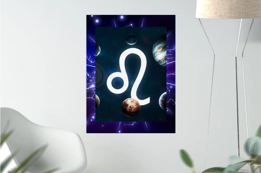 LEO Digital Poster - Etsy