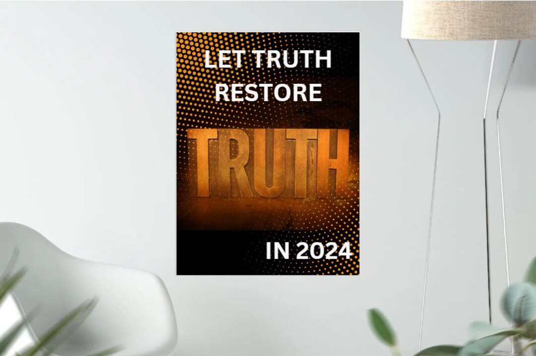 TRUTH Digital Poster - Etsy