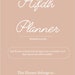 A Muslimah's Quran Hifdh Planner! - Etsy