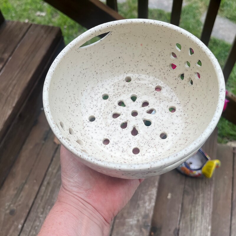 Ceramic Colander - Etsy
