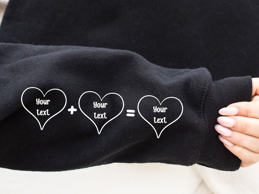 Heart Shapes SVG, Your Text Here, Valentine's Day Sublimation Design ...