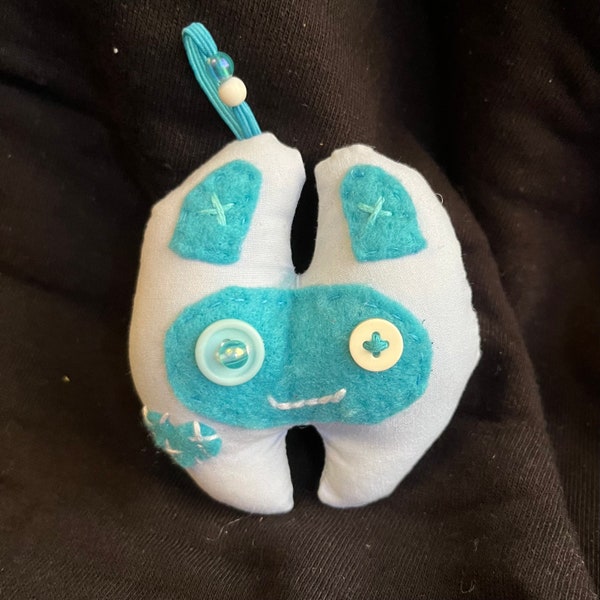 Plush Little Monster Keychain - Etsy