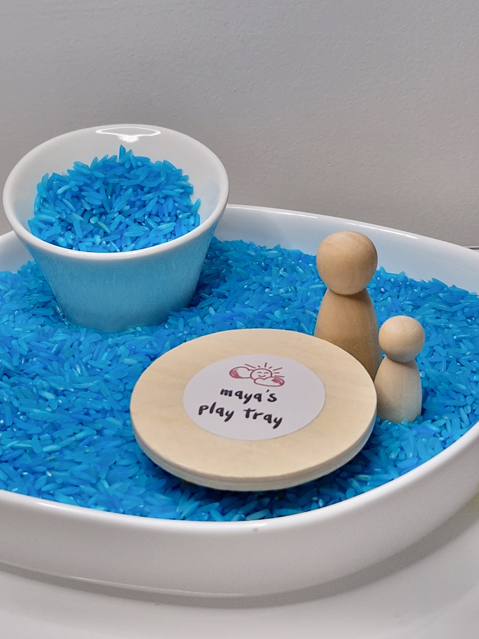 Sky Sensory Rice Base / Sensory Bin / Messy Play / Early Years ...