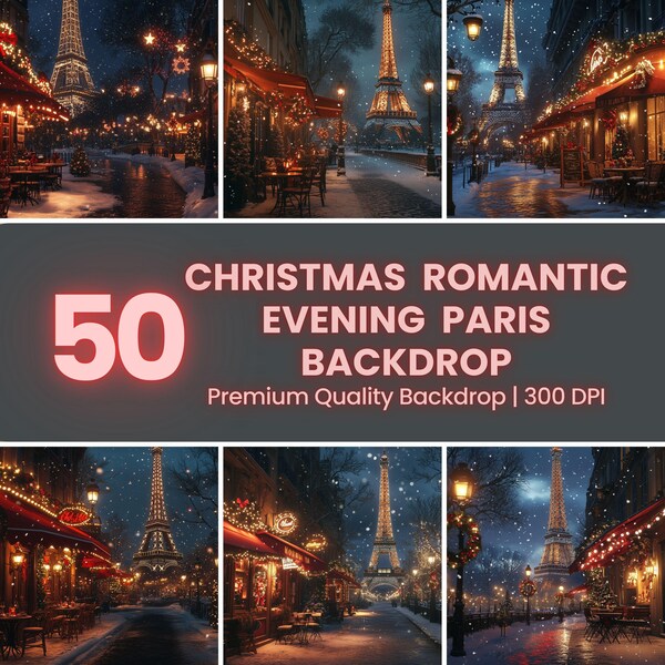 Paris Backdrop - Etsy