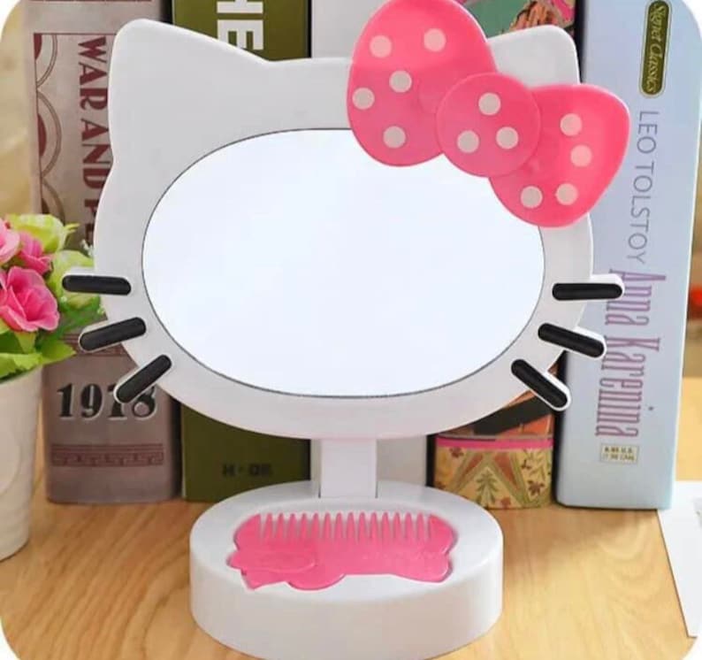 Hello Kitty Mirror - Etsy UK