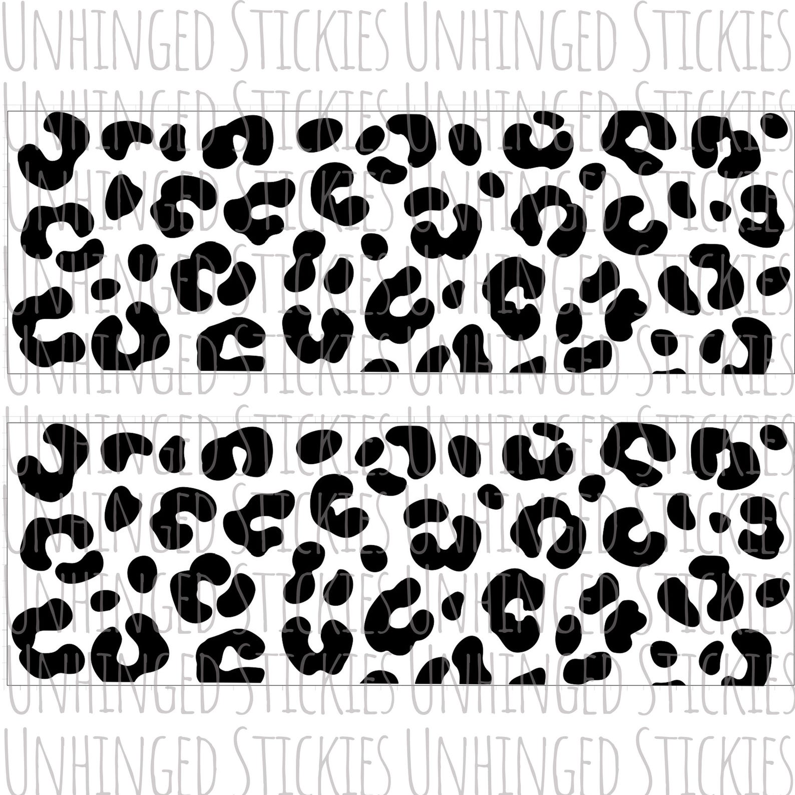Cheetah Print Car Decal - Etsy